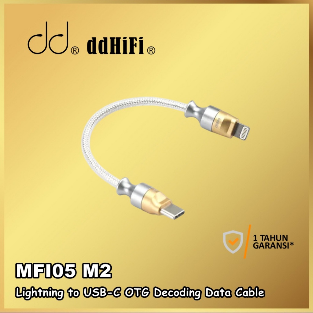 Jual DD HiFi ddHIFI MFi05 M2 MFI05M2 MFI 05 Lightning to USB-C USB OTG ...