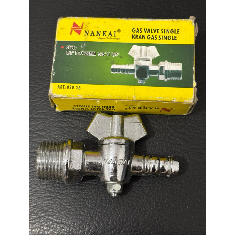 Jual NANKAI Kran Gas LPG NANKAI Single / Keran Gas Angin / Kran Oven ...