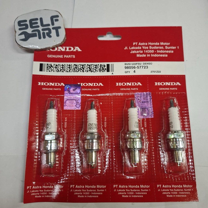 Jual Busi Denso U22 Honda Grand Supra X Revo Yamaha Mio Jupiter Lama ...