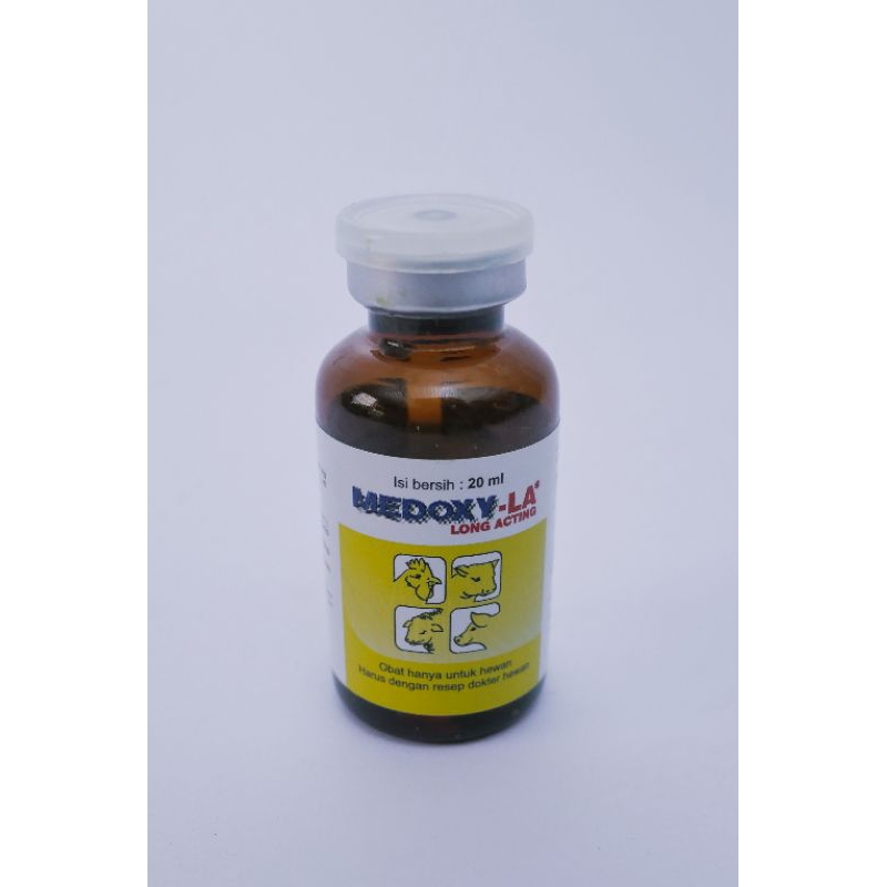 Jual medoxy-LA larutan injeksi / obat ayam, sapi, kambing, babi kemasan ...