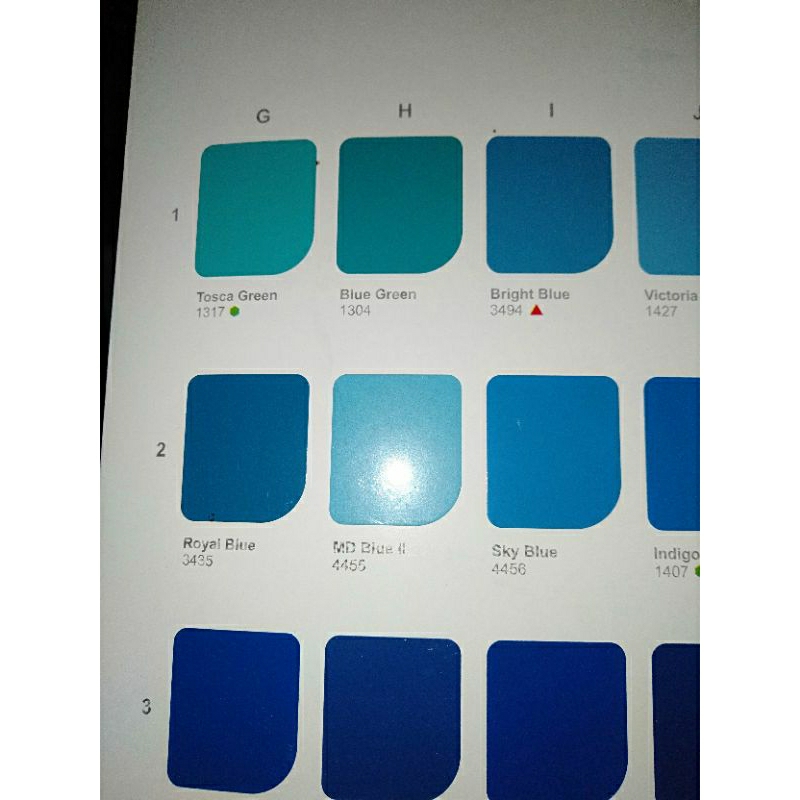 Jual Top Color Alpine Blue 4401 1Liter | Shopee Indonesia