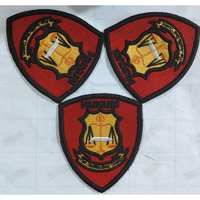 Jual Logo Hukum Atribut Polri Bordir timbul | Shopee Indonesia