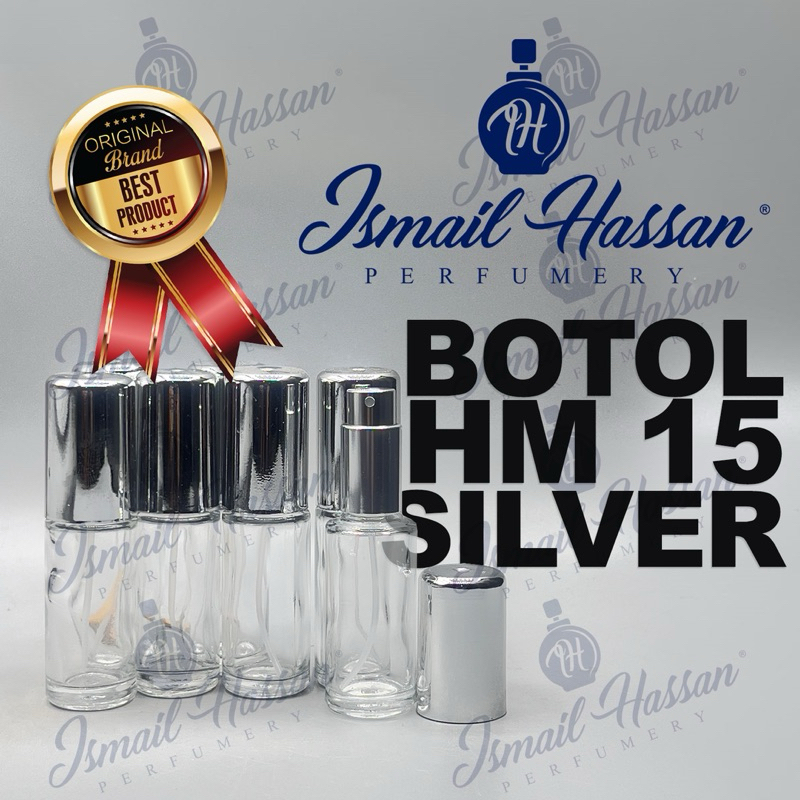 Jual Botol HM 15Ml Polos Silver | Shopee Indonesia
