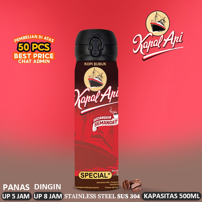 Jual CUSTOM TUMBLER COFFEE NESCAFE GOLDA KAPAL API - THERMOS UNIK KADO ...