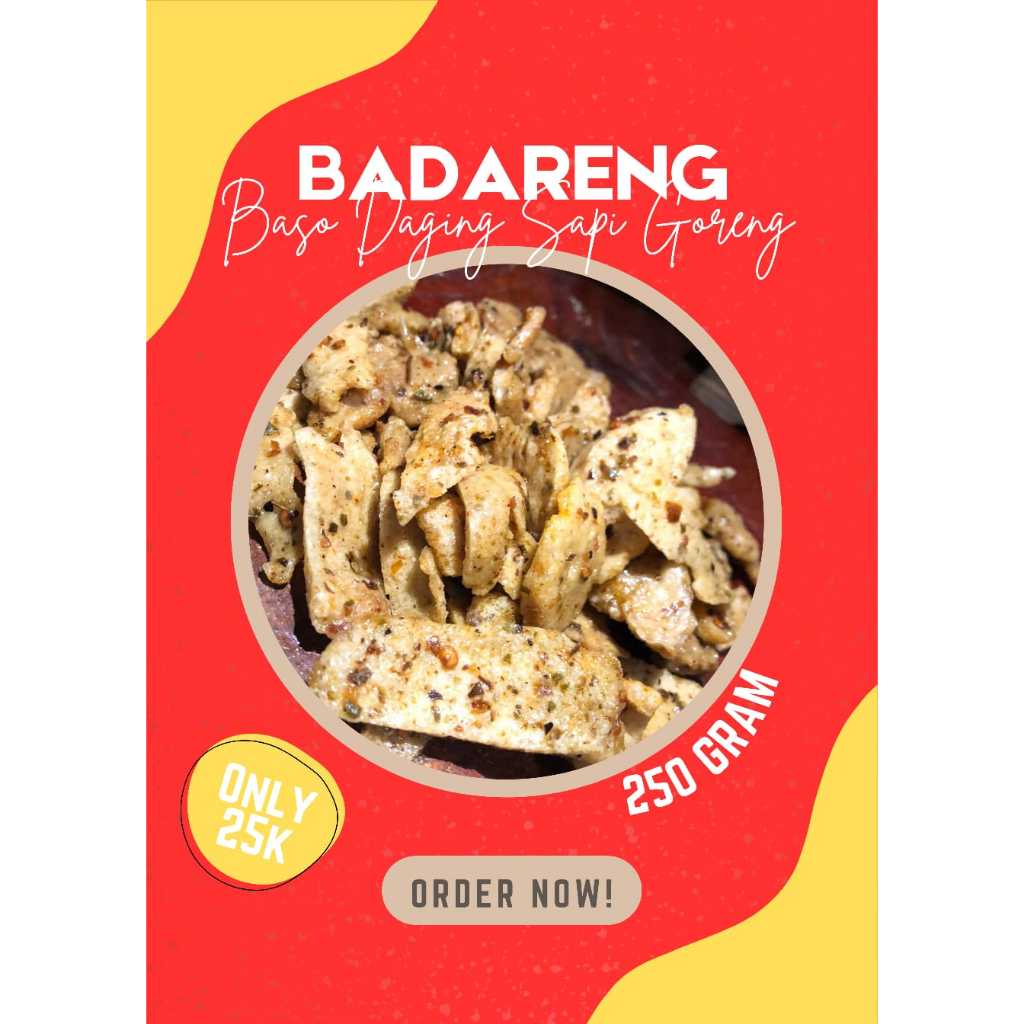 Jual Basreng 250Gr / Badareng / Baso Daging Goreng Rasa Original Dan ...