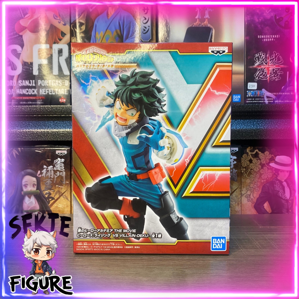 Jual Banpresto Deku Izuku Midoriya A Heroes Rising VS Villain My Hero ...