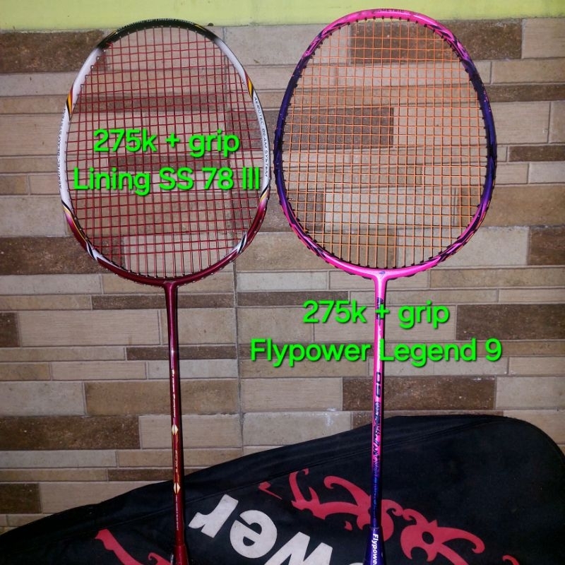 Jual Flypower dan Lining SS 78 III | Shopee Indonesia