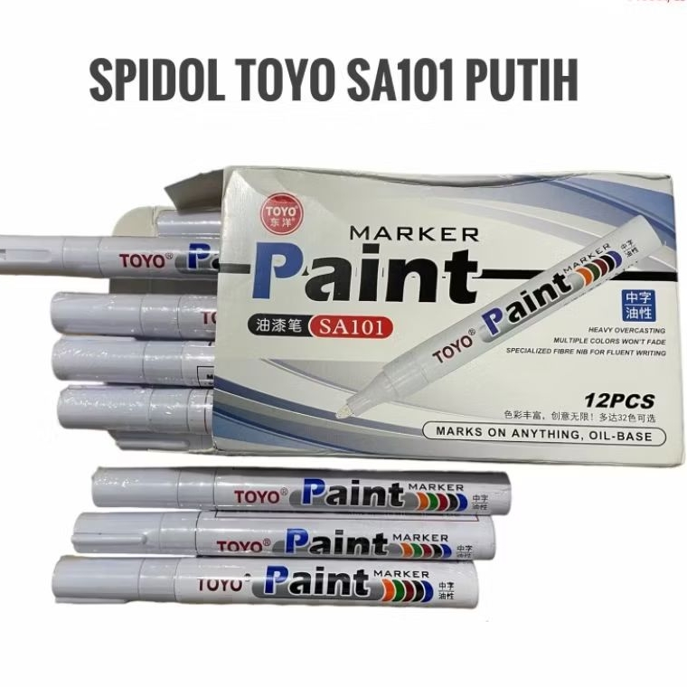 Jual Vauto Spidol Putih/Spidol Putih Permanent | Shopee Indonesia