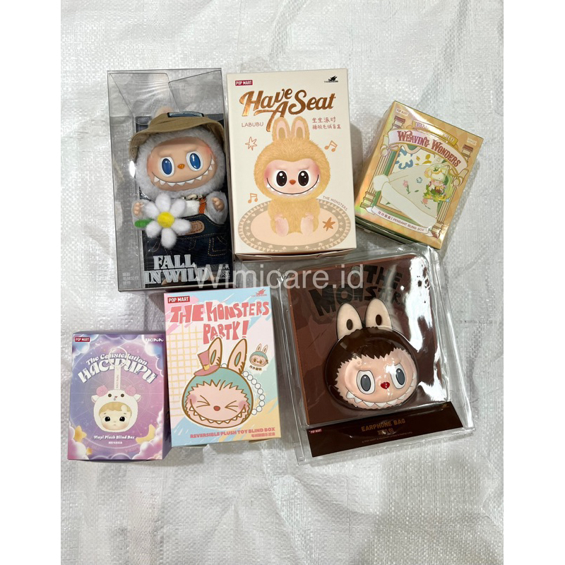 Jual POPMART LABUBU HAVE A SEAT/ HACIPUPU/ DIMOO WORLD/ THE MONSTER ...