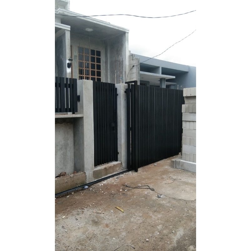 Jual pagar pintu geser minimalis | Shopee Indonesia