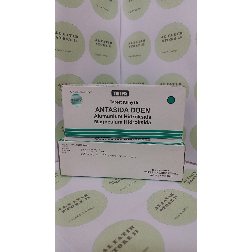Jual Antasida Doen 200 Mg 10 Tablet - Obat Maag Asam Lambung Nyeri Ulu ...