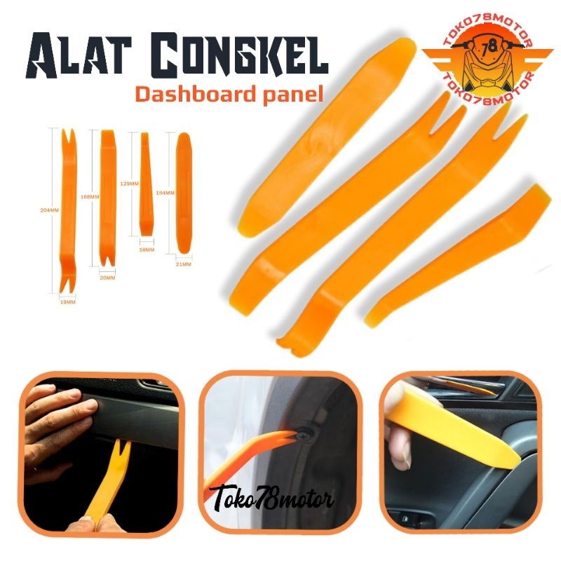Jual Alat Congkel Dashboard Body Motor Dan Mobil Multifungsi | Shopee ...