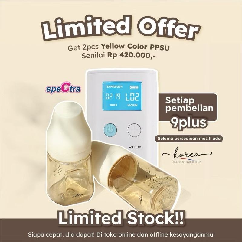 Jual Spectra 9+ Breastpump Spectra 9 Plus Limited Pompa Asi Elektrik ...