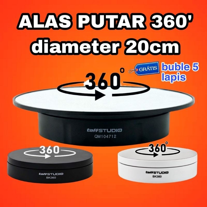Jual alas putar fotografi rotator display meja putar alat putar ...
