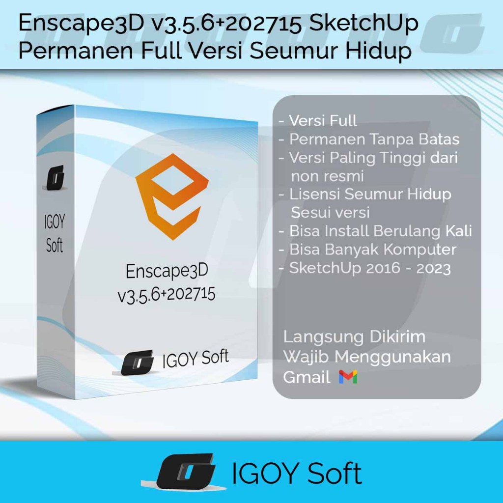 Jual Enscape 3.5 atau Enscape 3D Khusus OS WIN Dengan Asset Library ...