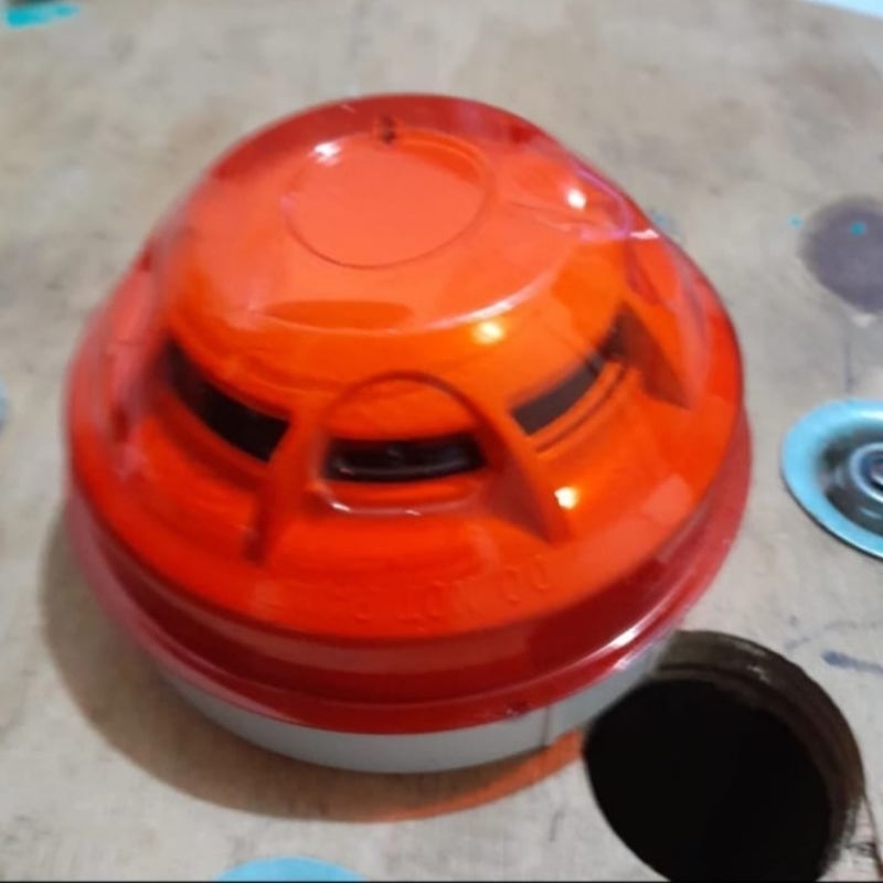 Jual Smoke Detector EDWARDS EDC-M9102 + EDB-M01 | Shopee Indonesia