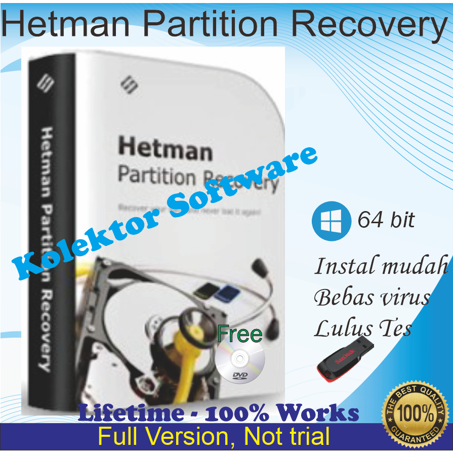 Jual Hetman Partition Recovery 5.1 - Full Version, Lifetime | Shopee ...