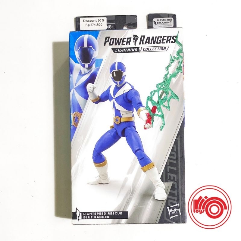 Jual Lightning Collection Power Rangers Lightspeed Rescue Blue Ranger | Shopee Indonesia