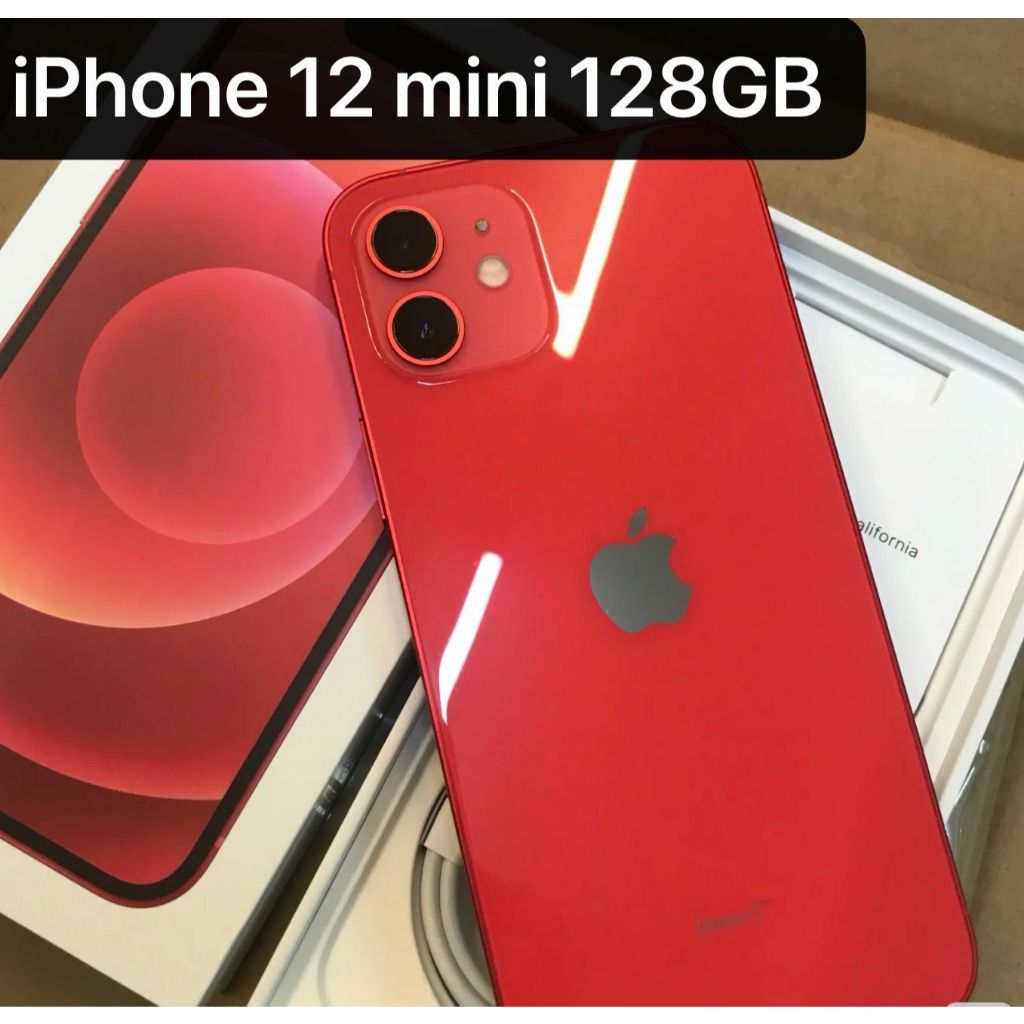 Jual iPhone 12 Mini 128GB Fullset Kondisi Perfect Second Like New Original100% Mulus Normal Hp ...
