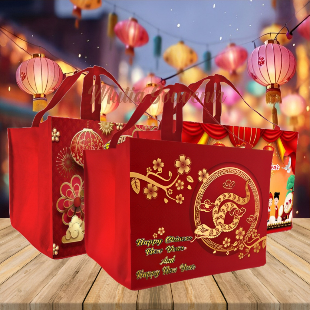 Jual TAS READY STOCK IMLEK MUAT BENTO/TAS IMLEK/TAS CHINESE NEW YEAR ...