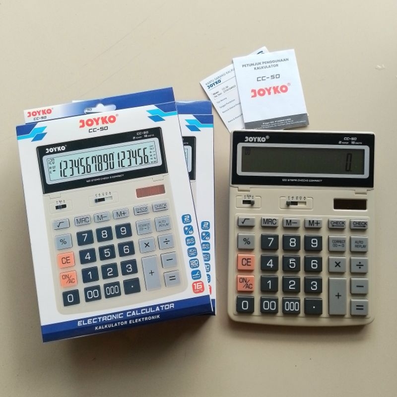 Jual Kalkulator Calculator Joyko CC-50 16 Digits ( Pcs ) [ Original ...
