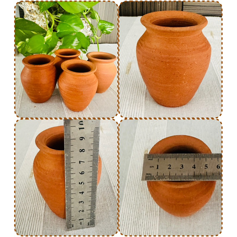 Jual Mini terracotta vase pot kendi tanah liat mini | Shopee Indonesia