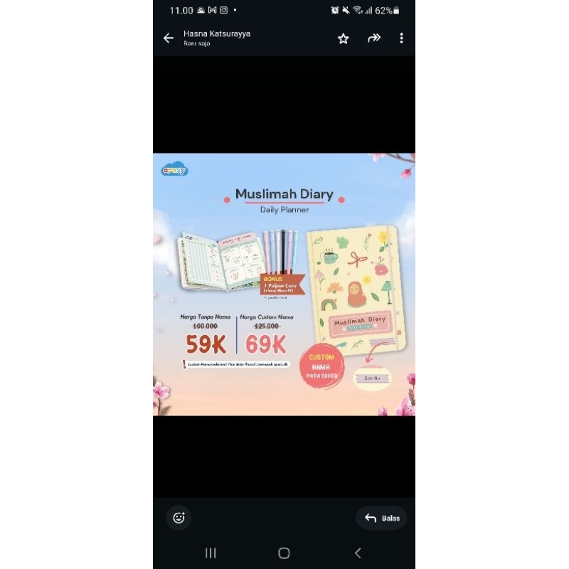 Jual Diary Muslimah | Shopee Indonesia