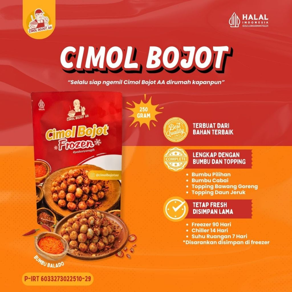 Jual Cemilan Cimol Bojot/Cimol Bojot AA Original Frozen Food | Shopee ...