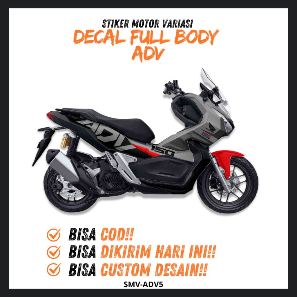 Jual DECAL ADV 150 FULLBODY - STRIPING ADV 150 DESAIN - DEKAL STIKER ...