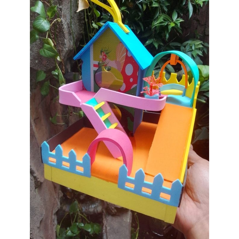 Jual rumah spons jumbo tingkat untuk kelomang | Shopee Indonesia