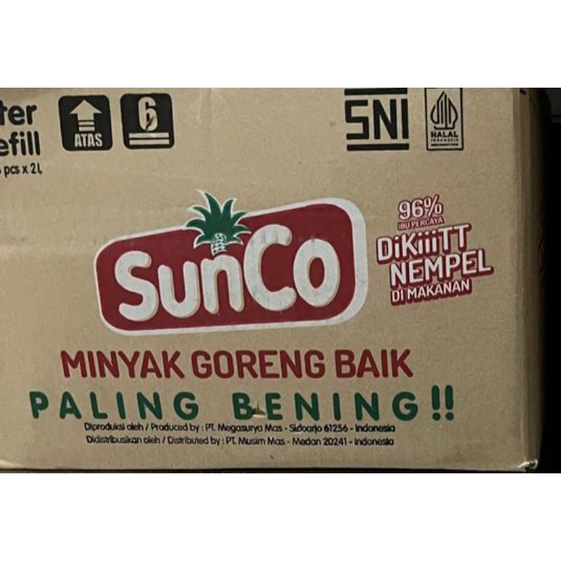 Jual Minyak Sunco 2lt x 2 dus | Shopee Indonesia