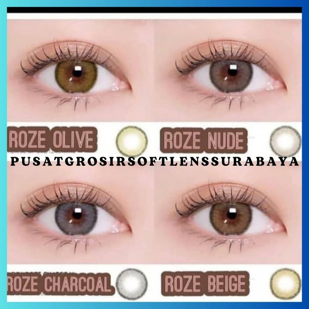 Jual SOFTLENS IDOL ROZE SWEET 14,5 MM NORMAL ///// SOFLEN / SOPLEN ...