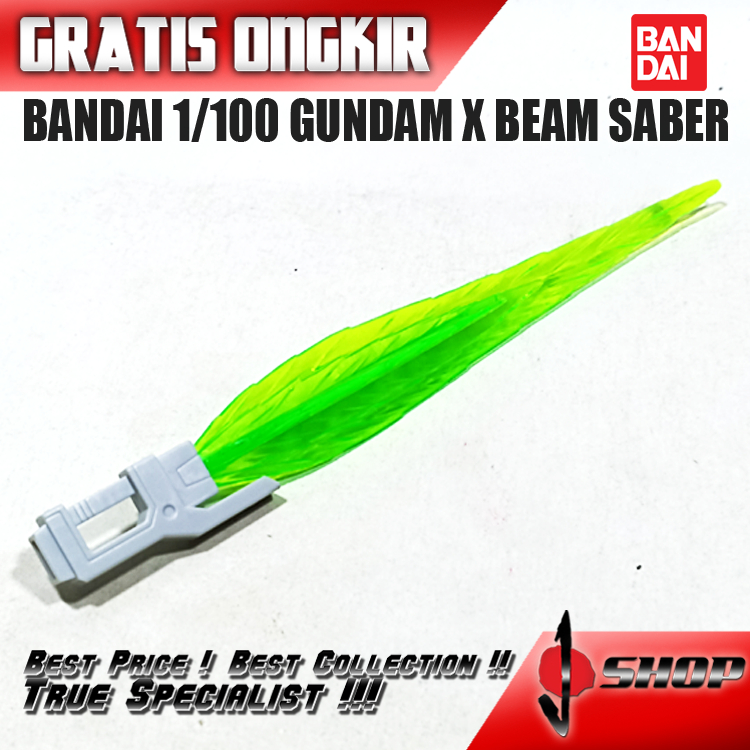 Jual BANDAI 1/100 GUNDAM X BEAM SABER 1/100284 | Shopee Indonesia