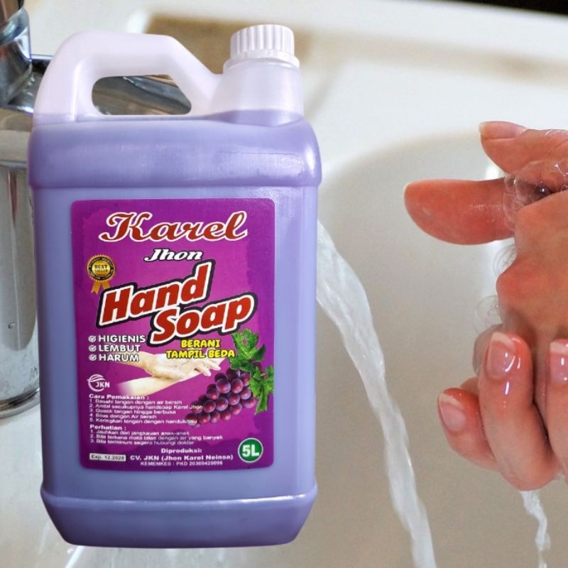 Jual Sabun Cuci Tangan 5 Ltr/ Hand Soap 5 Ltr/ Anggur | Shopee Indonesia