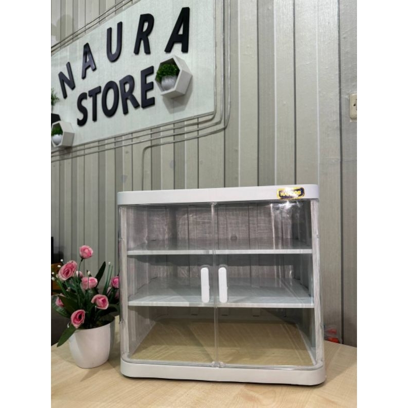 Jual RAK LAUK /FOOD Cabinet Nandos 3 susun | Shopee Indonesia