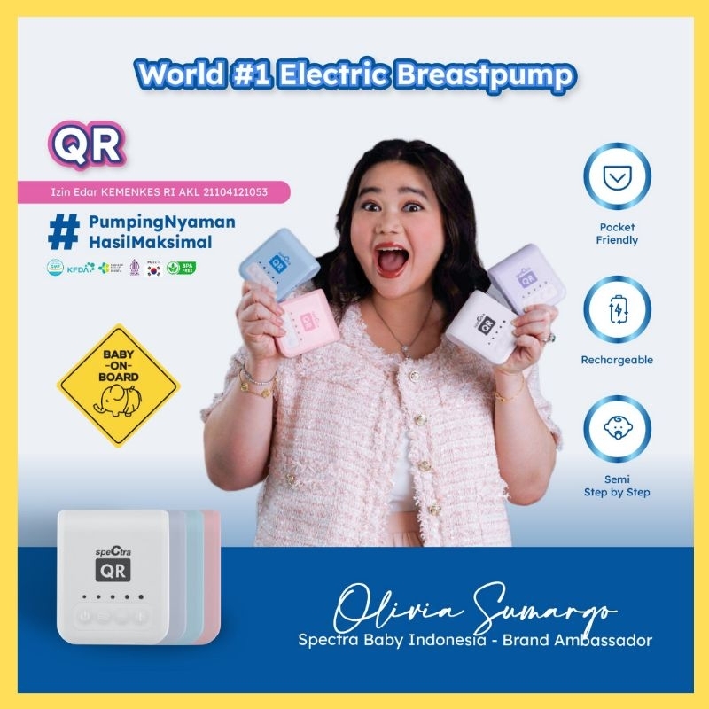 Jual Spectra QR / SPECTRA QR Pompa ASI Elektrik / DUAL PUMP NEW 2022 | Shopee Indonesia