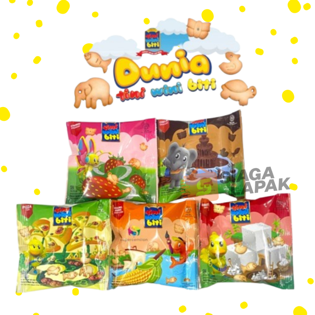 Jual Tini Wini Biti 30gr Biskuit Anak Snack Aneka Varian Rasa | Shopee ...