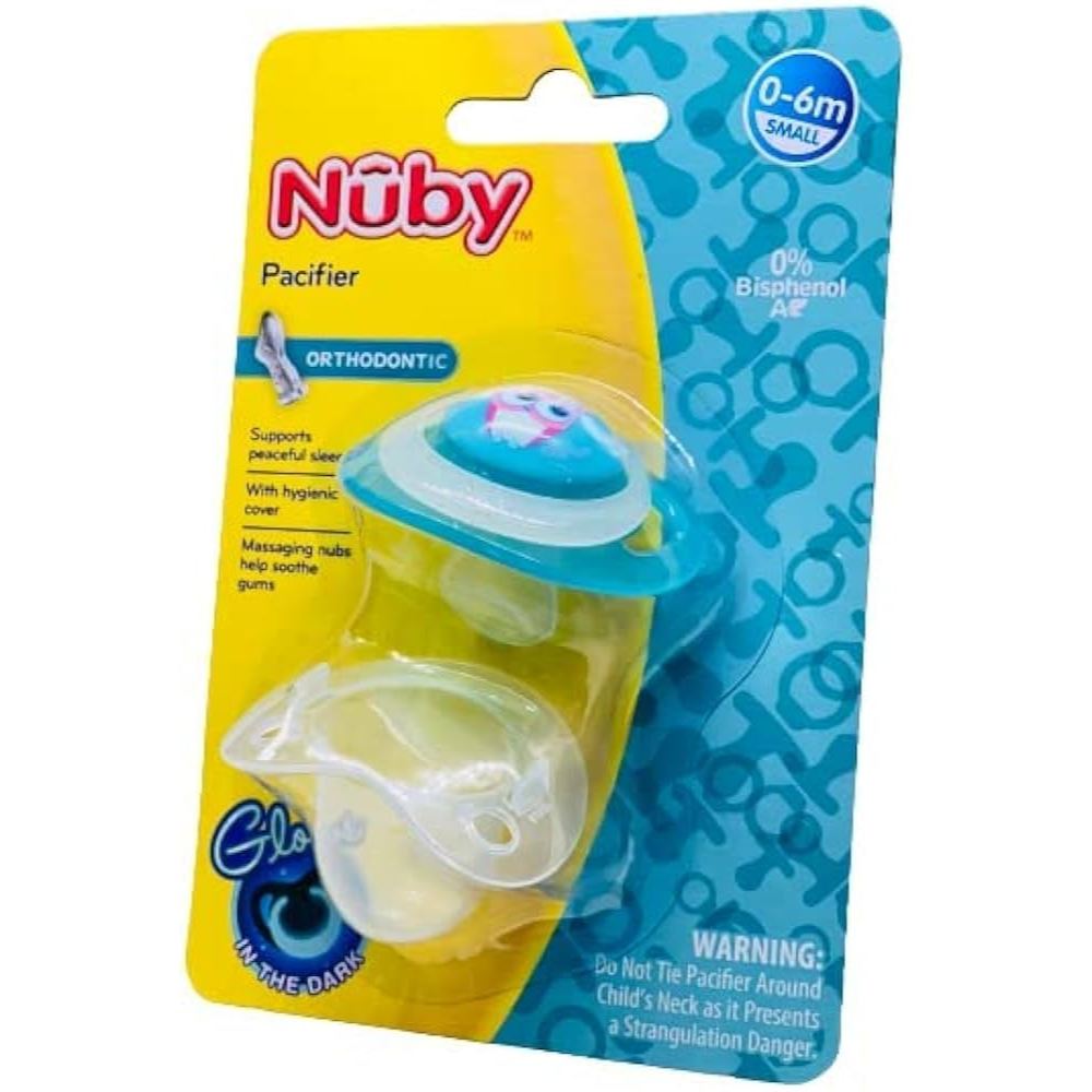 Jual nuby pacifier orthodontic glow in the dark | Shopee Indonesia