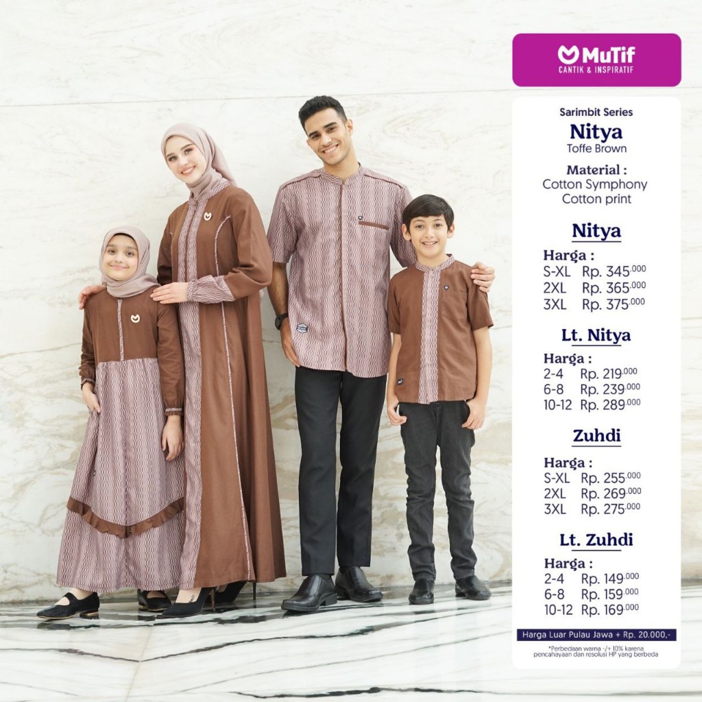 Jual SARIMBIT MUTIF TERBARU NITYA ZUHDI | Shopee Indonesia