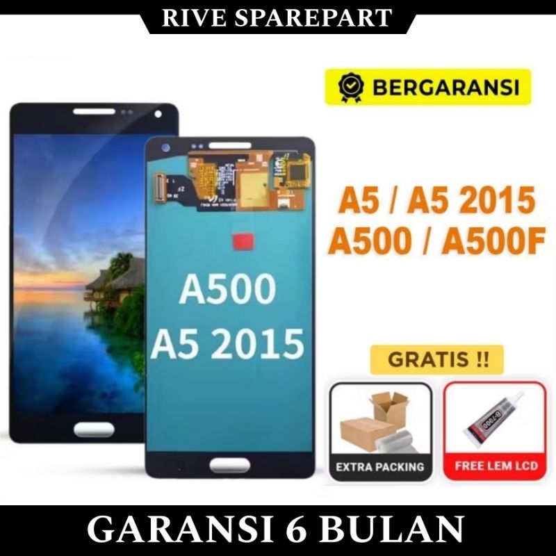 Jual LCD SAMSUNG A5 / A500 / A500F / A5 2015 FULLSET TOUCHSCREEN ...