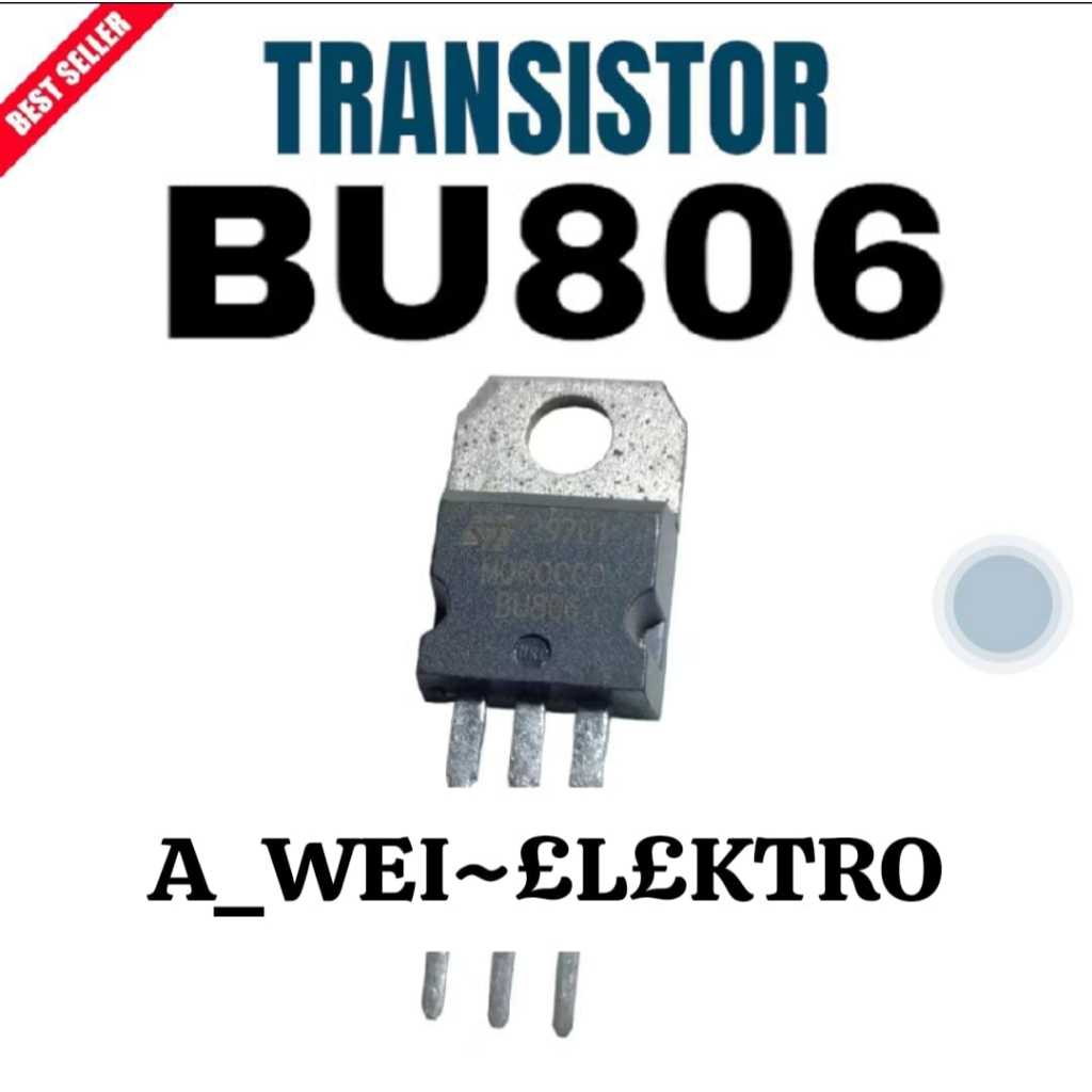 Jual Hrg 1 pcs ORIGINAL BU806 BU 806 BU-806 TRANSISTOR FINAL ASLI MESIN ...