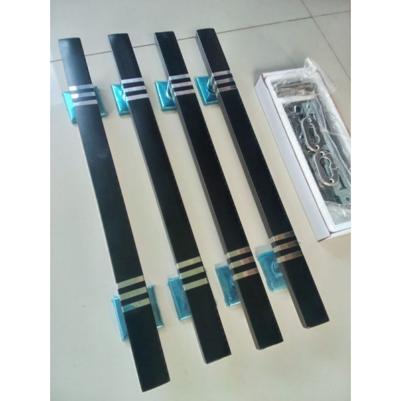Jual satu paket handle pintu + body kunci / gagang pintu / tarikan ...