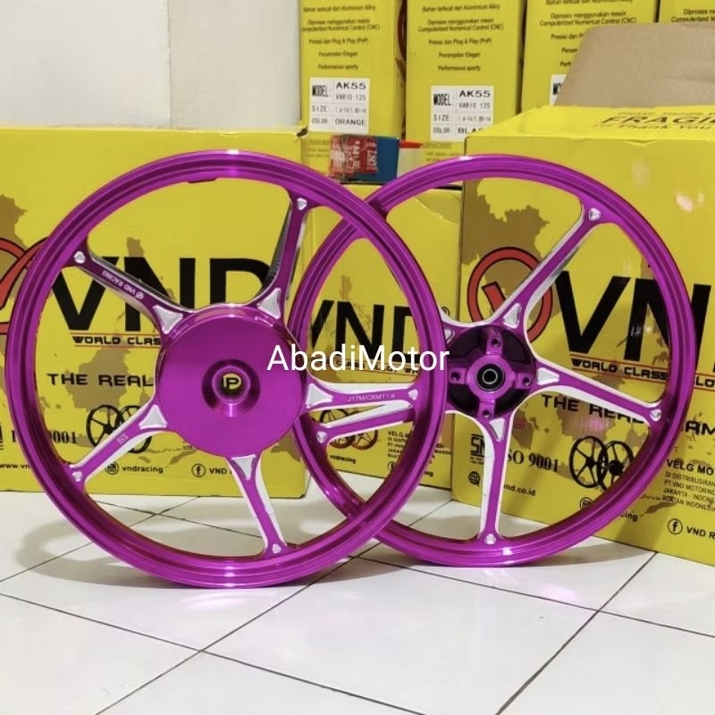 Jual Velg racing VND ak 55 Vario 125 Vario 150 ring 17 | Shopee Indonesia