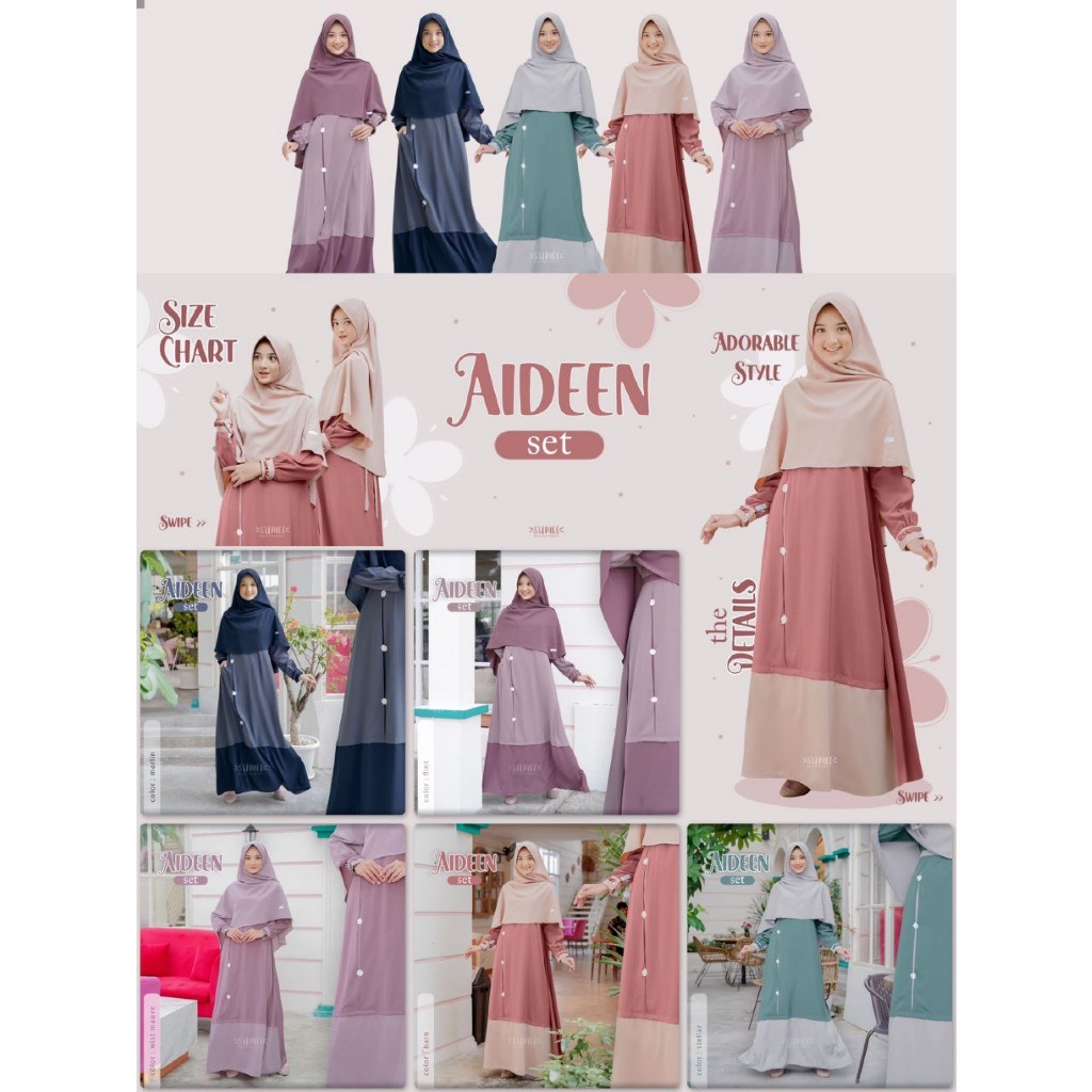 Jual AIDEEN DRESS BYE SILMEE INDONESIA | Shopee Indonesia