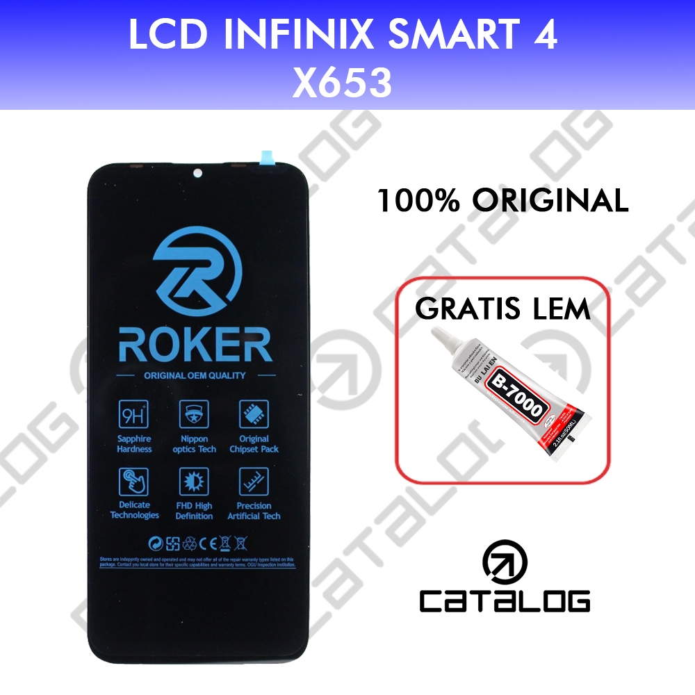 Jual ORIGINAL ROKER LCD INFINIX SMART 4 X653 FULLSET | Shopee Indonesia