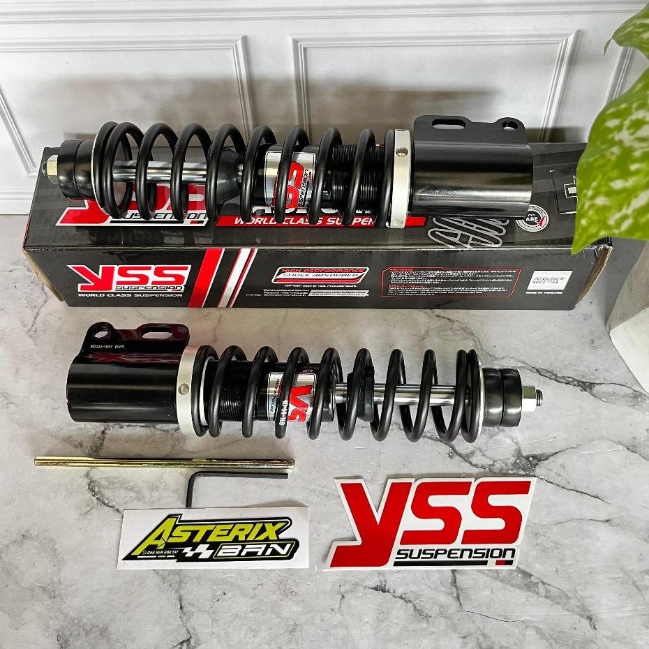 Jual Shockbreaket Mono shock depan Vespa Matic Shock YSS low 185mm ...