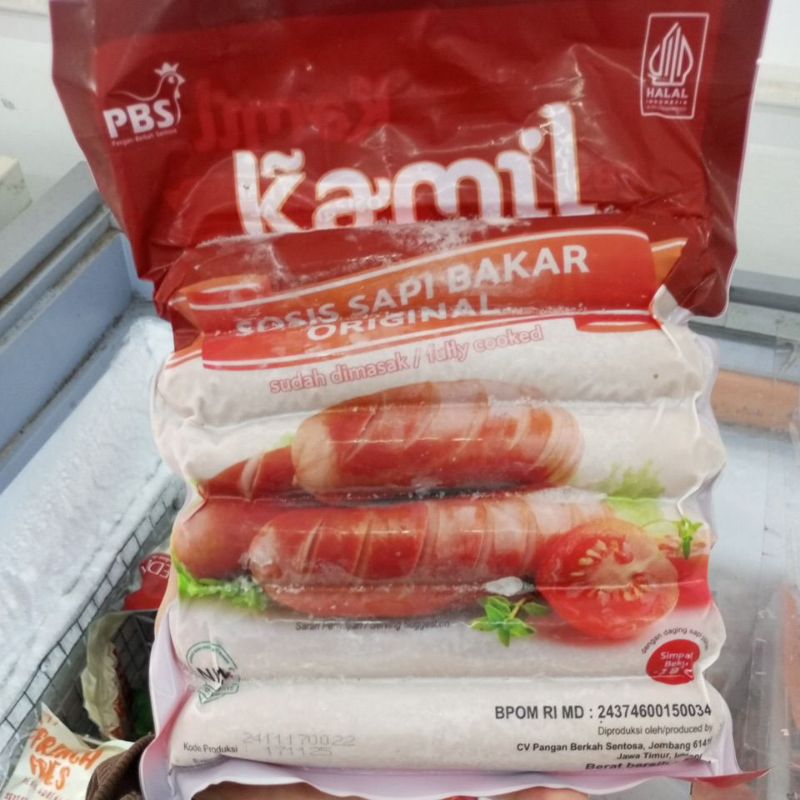 Jual Kamil Sosis Sapi Bakar Original 500gr | Shopee Indonesia