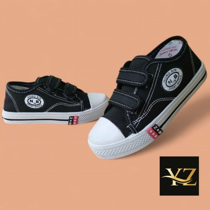 Jual Sepatu Sekolah NB Model Perekat Terbaru 2025 TK SD SMP Ukuran 28 ...