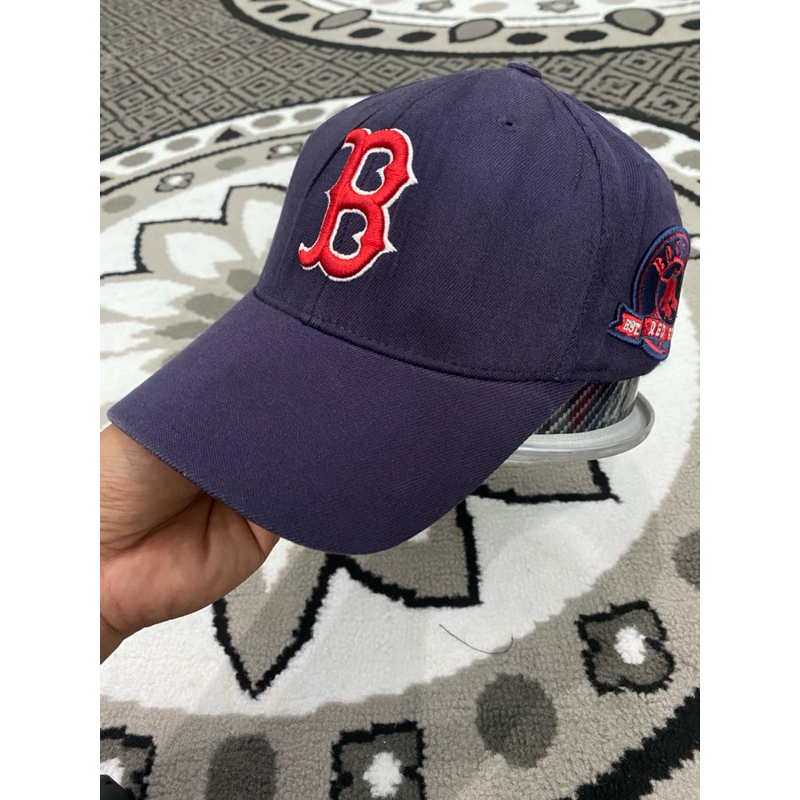 Jual TOPI MLB logo B Boston Redsox | Shopee Indonesia