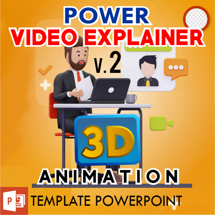 Jual POWER Video Explainer Animation Template PowerPoint v.2 | Shopee Indonesia
